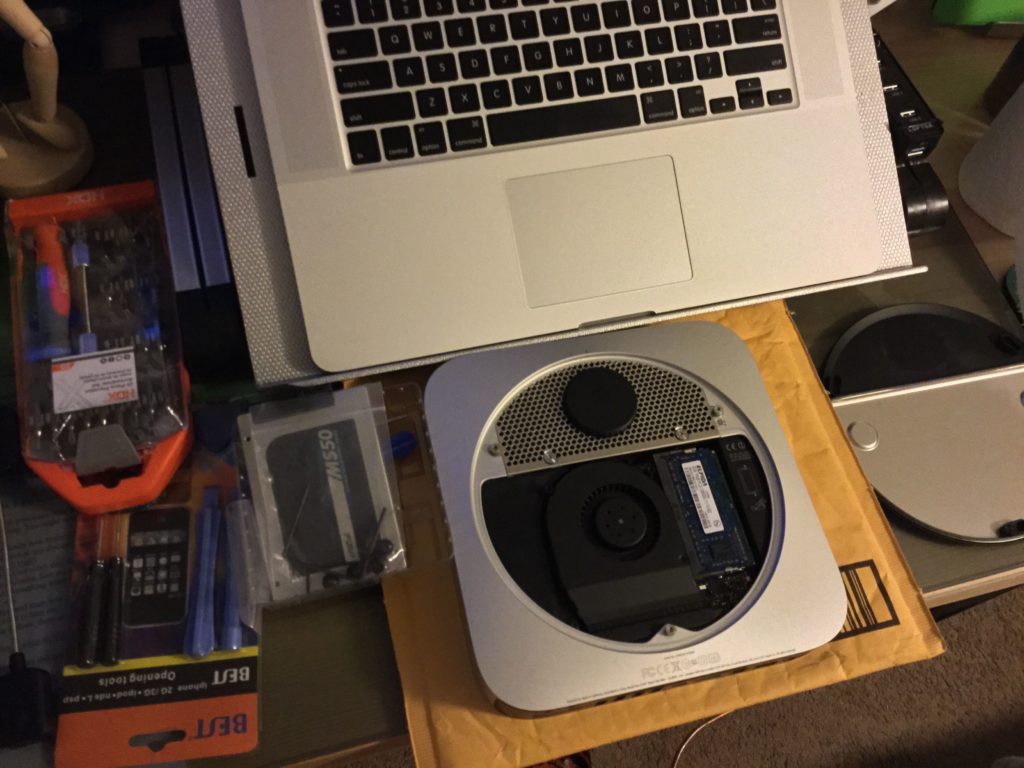 2012 Mac mini Dual-Drive Upgrade – C:S